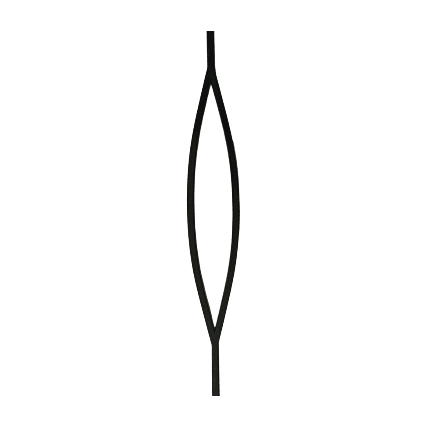 Single Large Diamond Metal Picket