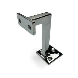 Square Handrail Bracket, Silver